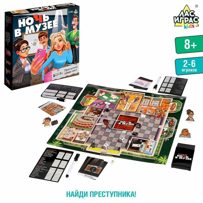 Настольная игра Ночь в музее