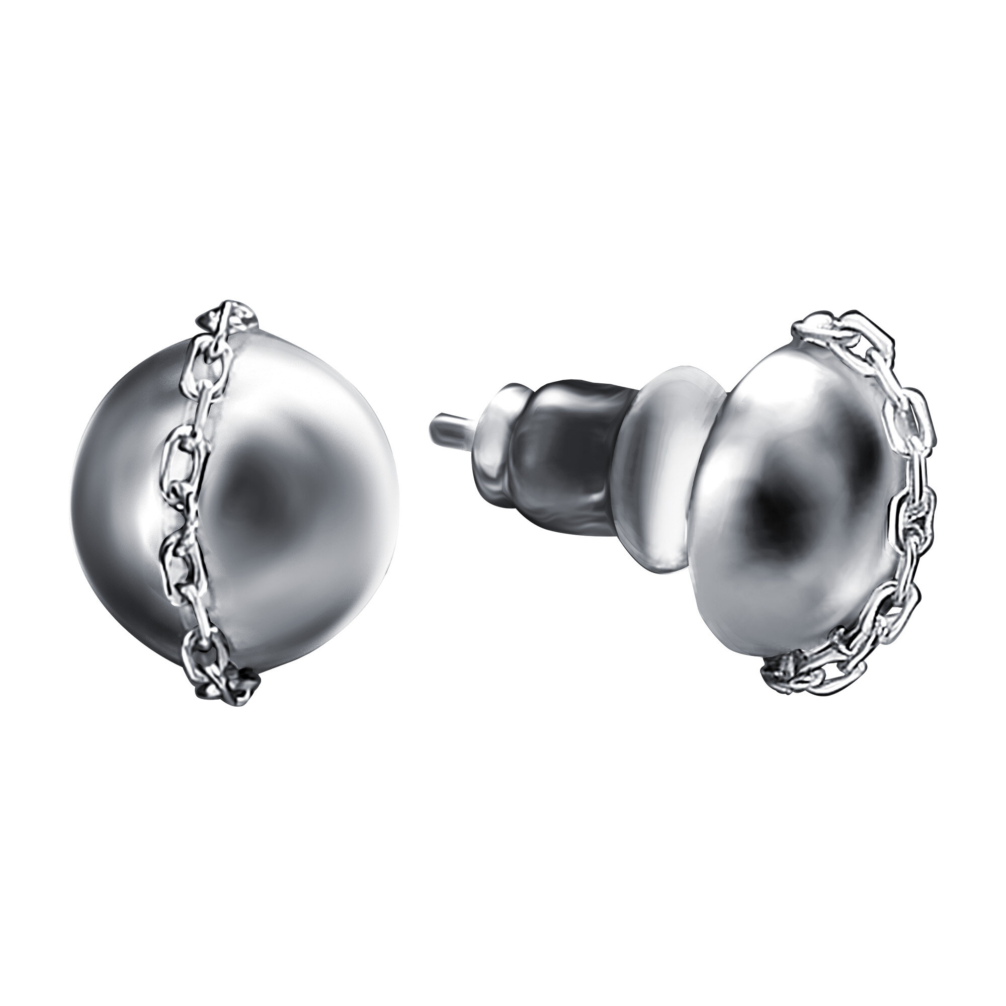 Серьги, серебро, 925 проба