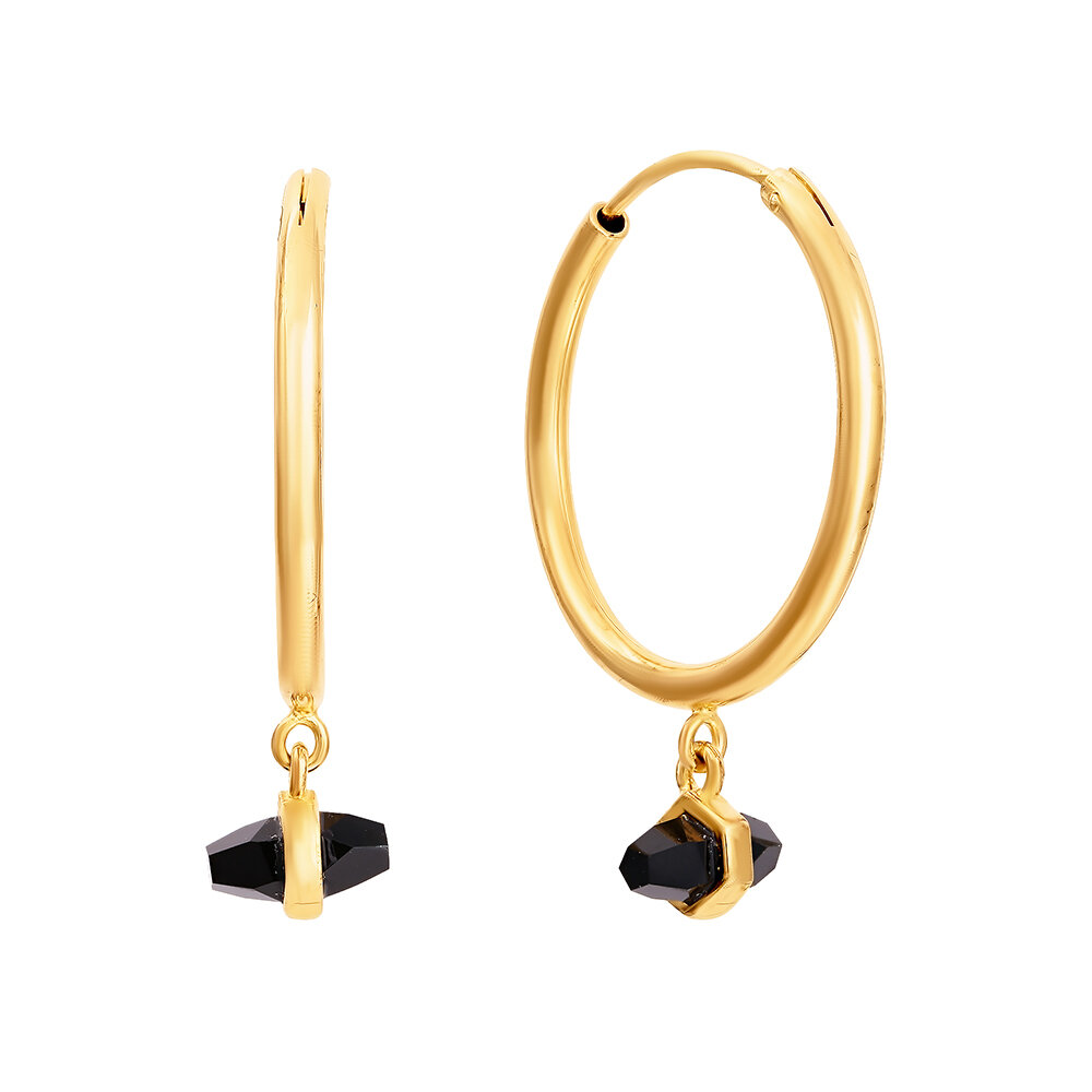 Серьги, серебро, 925 проба, оникс