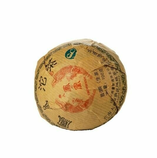 Чай пуэр Гнездо Шу 100 г, китайский прессованный чай