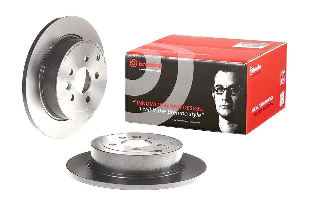 BREMBO 08.9913.11 (08991310 / 08991311 / 0986479518) диск тормозной Land rover (Ленд ровер) Freelander (Фрилендер) (Комплект 2 штуки)