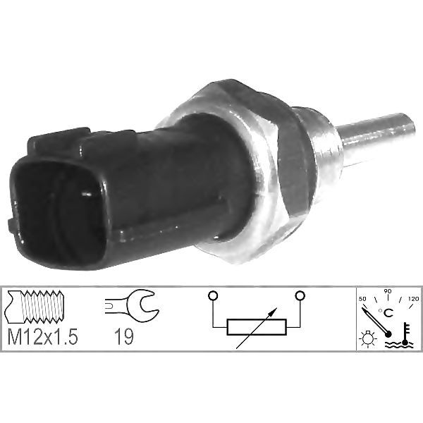 ERA 330759 (0280130071 / 0280130081 / 0280130129) датчик температуры охл. жидк.\ Nissan (Ниссан) Almera (Альмера)