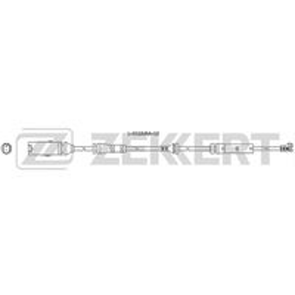 ZEKKERT bs-8129 (34356861807 / 34356890788 / 47770WAA02) датчик износа тормозных колодок BMW (БМВ) 5 (g30 f90) 16- 7 (g11