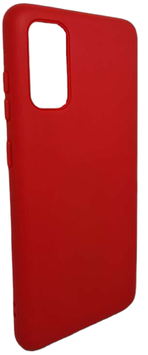 Чехол-накладка Microfiber Case с магнитом Mariso для Samsung Galaxy S20 (Красный)