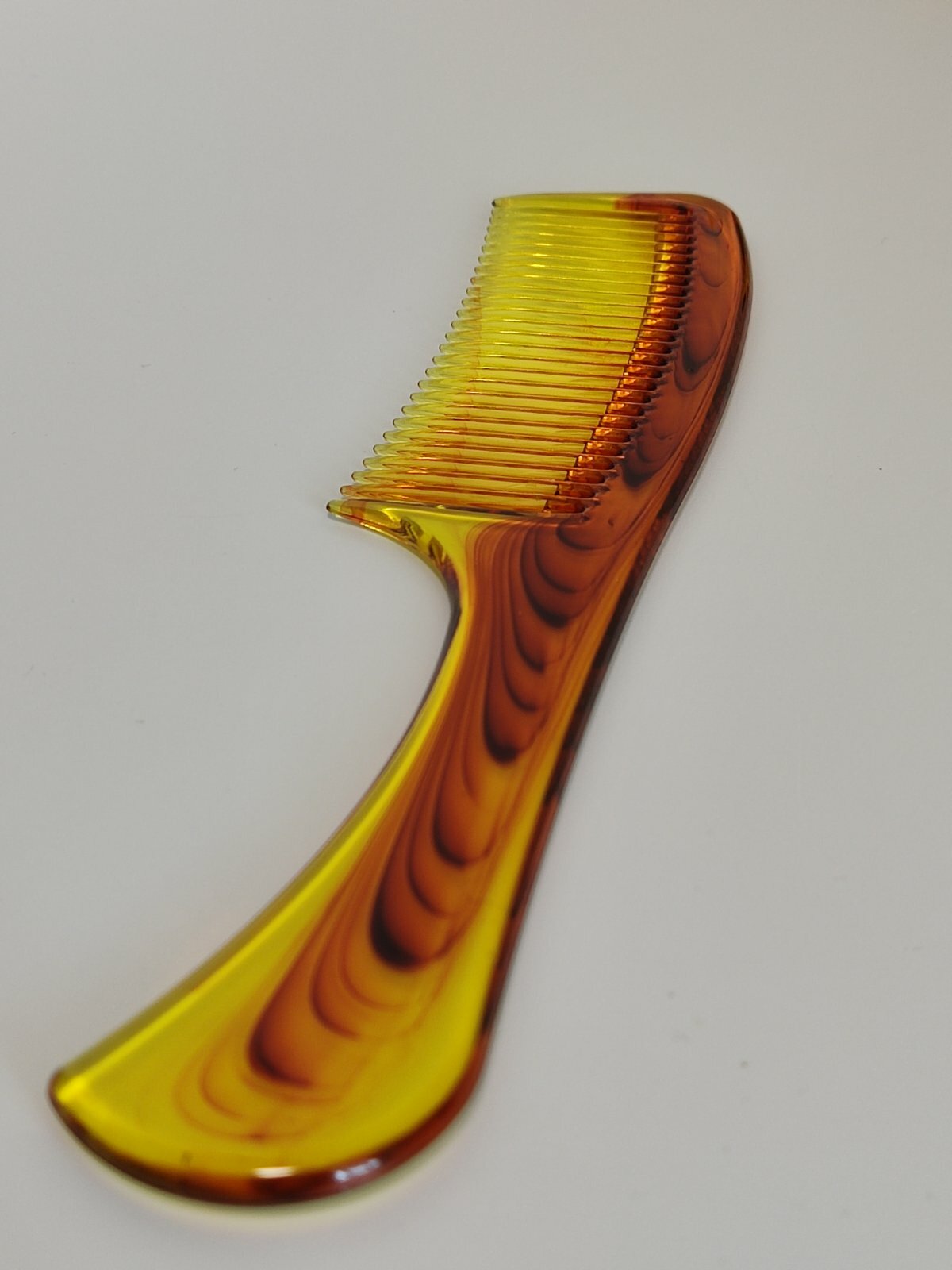 Расческа гребень для волос "Медовый цвет"