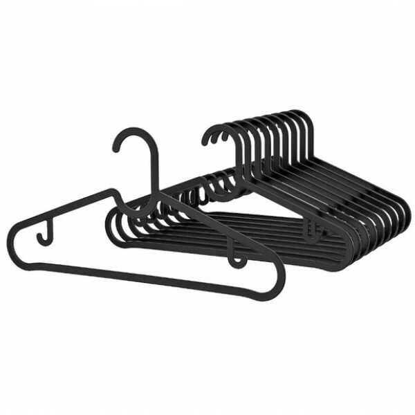 Спруттиг набор вешалок черный 10 шт