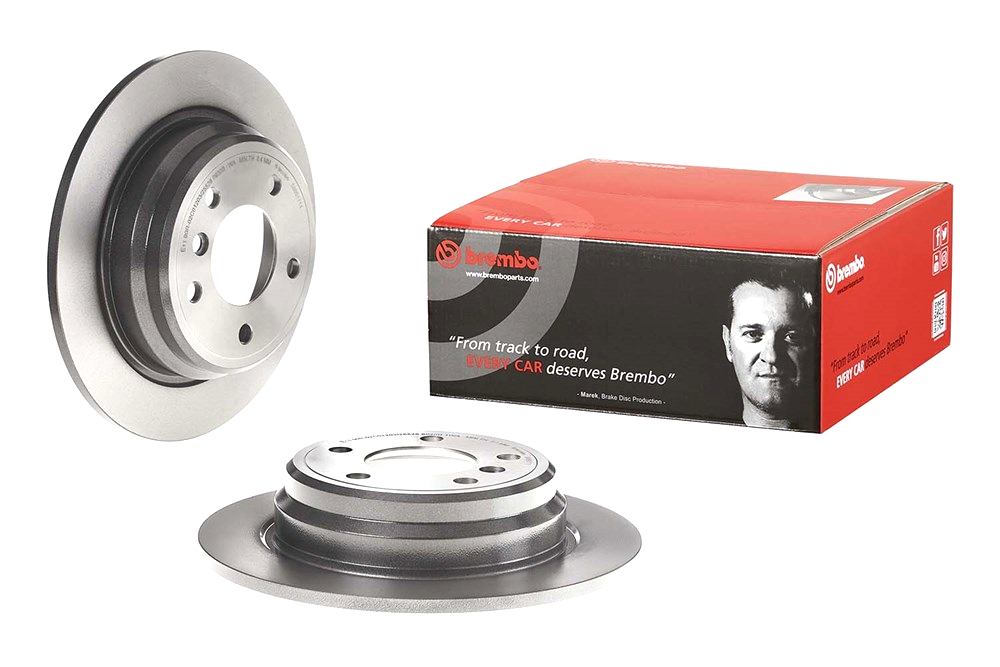 BREMBO 08.6917.11 (08691711 / 34211163669 / 34211163835) диск тормозной BMW (БМВ) 5 (e39) 525 tds 1996-2003