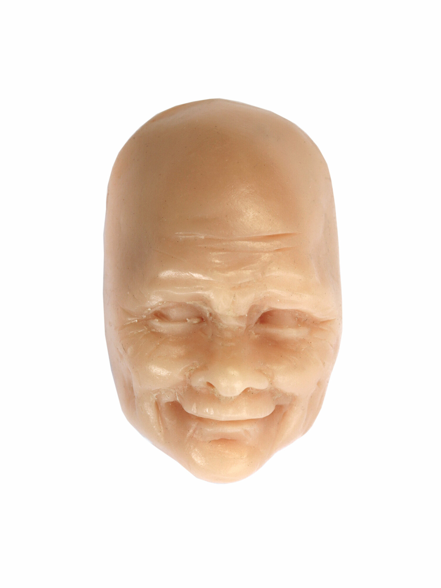 Молд силиконовый для полимерной глины "лицо дедушки" мини 2,4х1 см