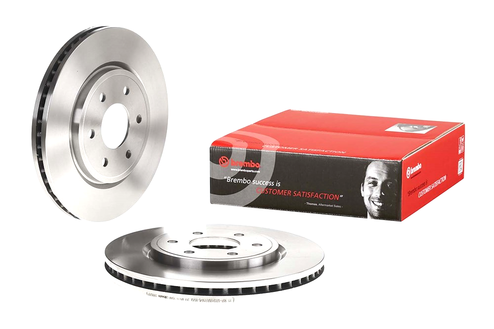 BREMBO 09. B628.10 (0986479356 / 09B62810 / 17887) 09. b628.10 диск тормозной передний\ Nissan (Ниссан) navara