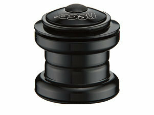 Рулевой набор велосипедный для колонки H845CW 1-1/8" EC34/28.6 EC34/30мм внешний безрезьбовой, картридж подш, чашки сталь, черный NECO
