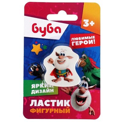 Ластик Буба фигурный, 1 шт