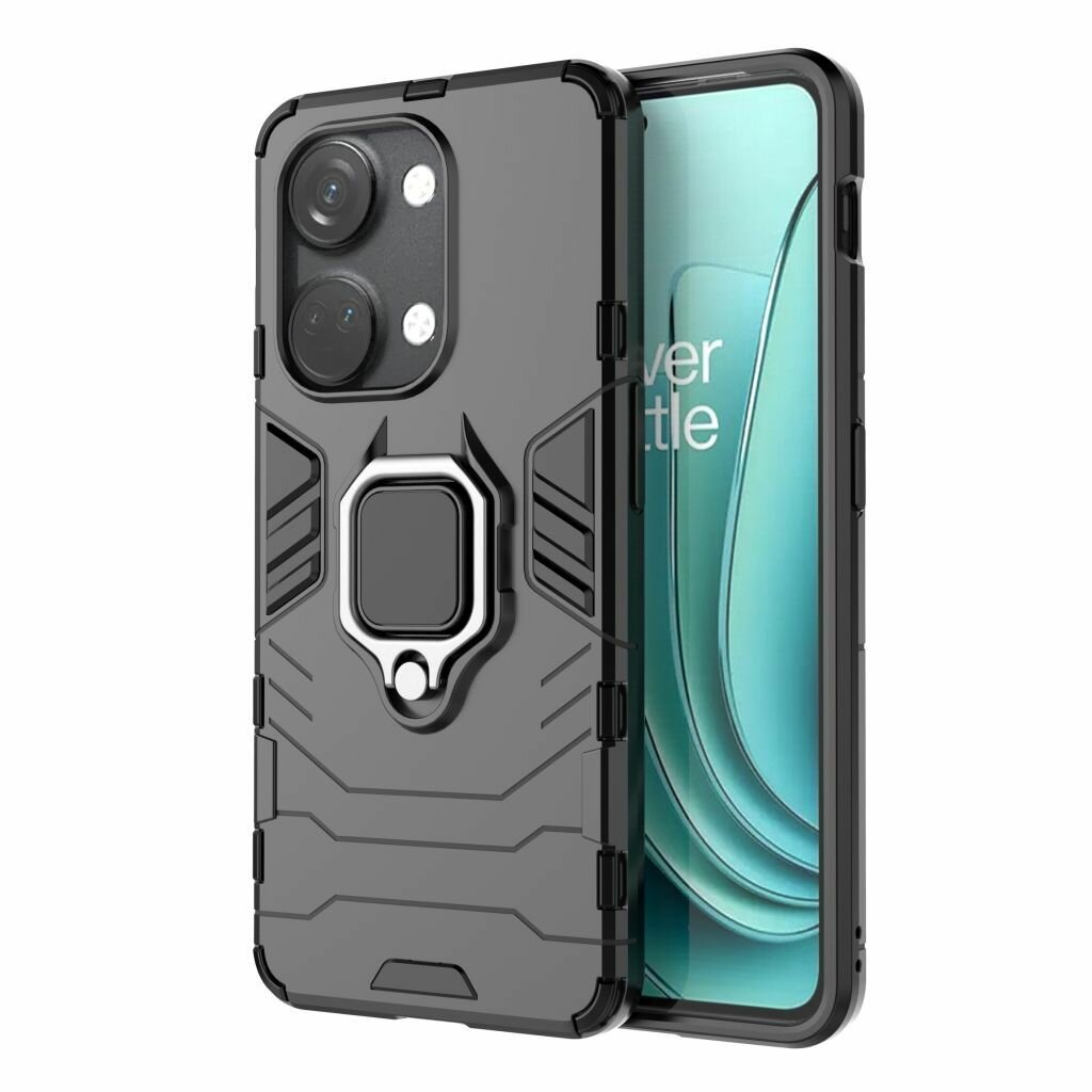 Чехол противоударный для OnePlus Ace 2V и Nord 3 5G / ВанПлюс Айс 2В и Норд 3 5G (Черный)