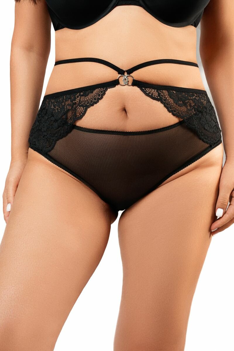 Трусики с декоративной резинкой на талии, XL-XXL