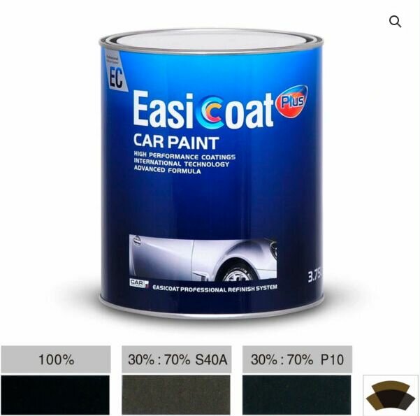 Компонент базовой эмали yatu B26 Extra Black (Экстра чёрный) 3.75л