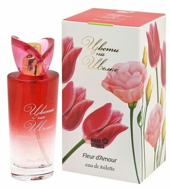 Positive Parfum Туалетная вода женская Цветы на шелке Fleur D Amour, 50 мл