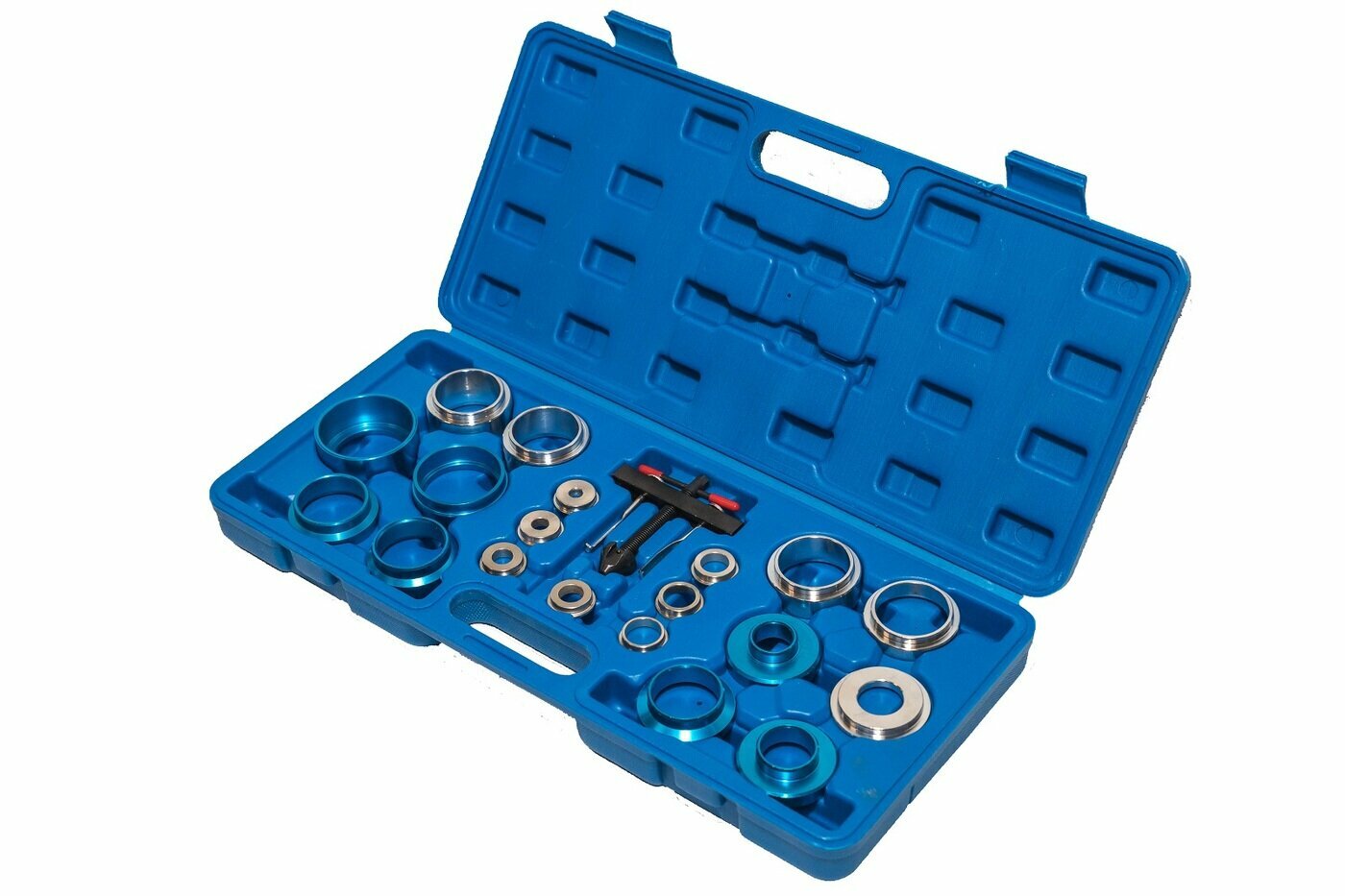Набор для снятия сальника Vertul VR50338, для распредвала, синий, в кейсе