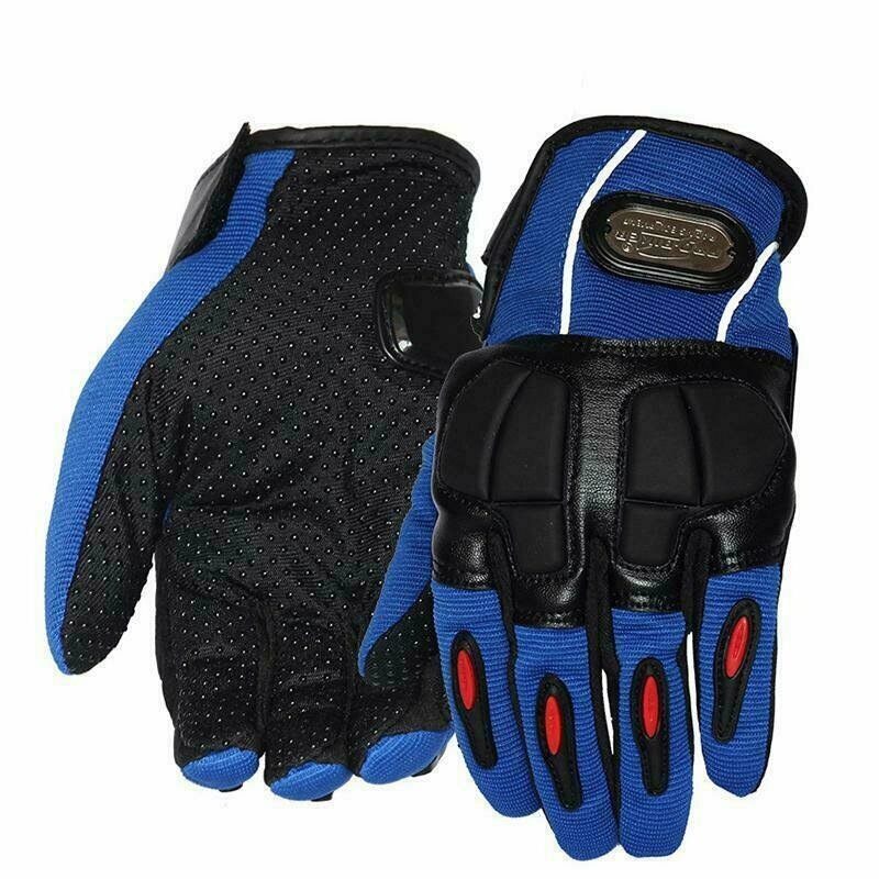 Мотоперчатки Текстиль Короткие Pro-Biker MCS-22 Blue, L