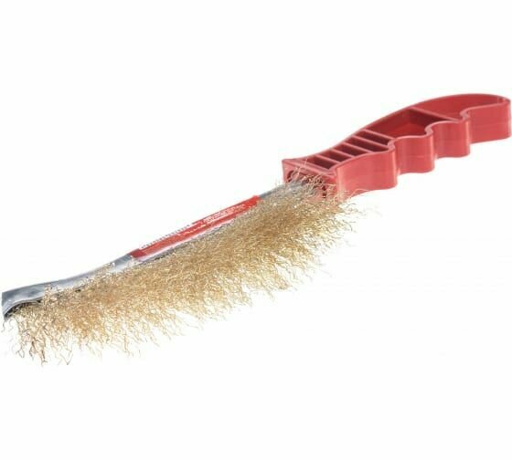 Латунная щетка по металлу Кедр 203323