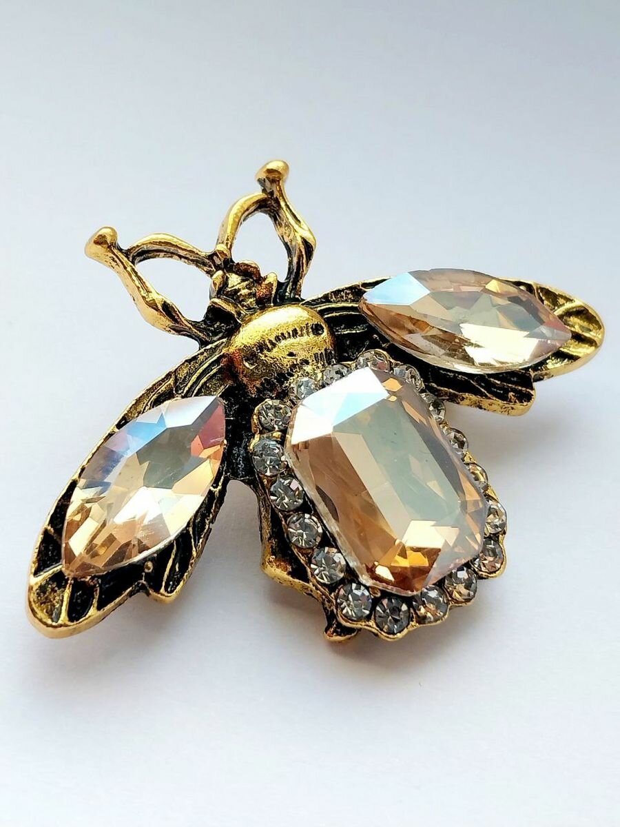 Брошь, кристалл