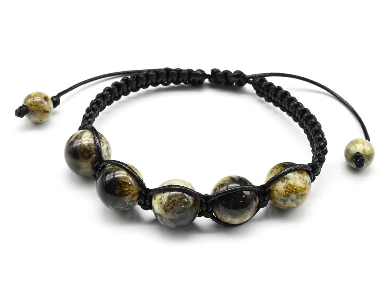 Браслет, янтарь