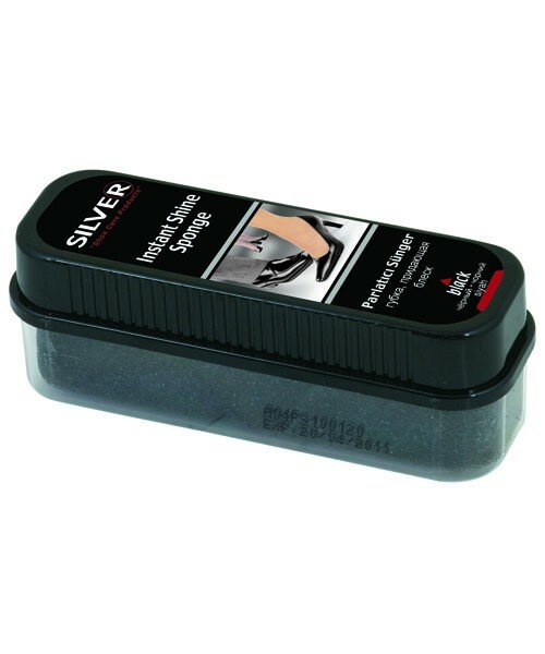 Silver губка для обуви придающая блеск черная PS3001-01