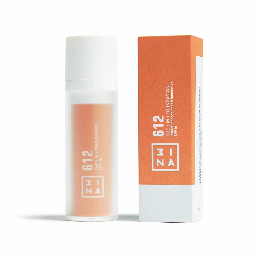 3INA Тональный крем для лица The 3 in 1 Foundation SPF15 (612)