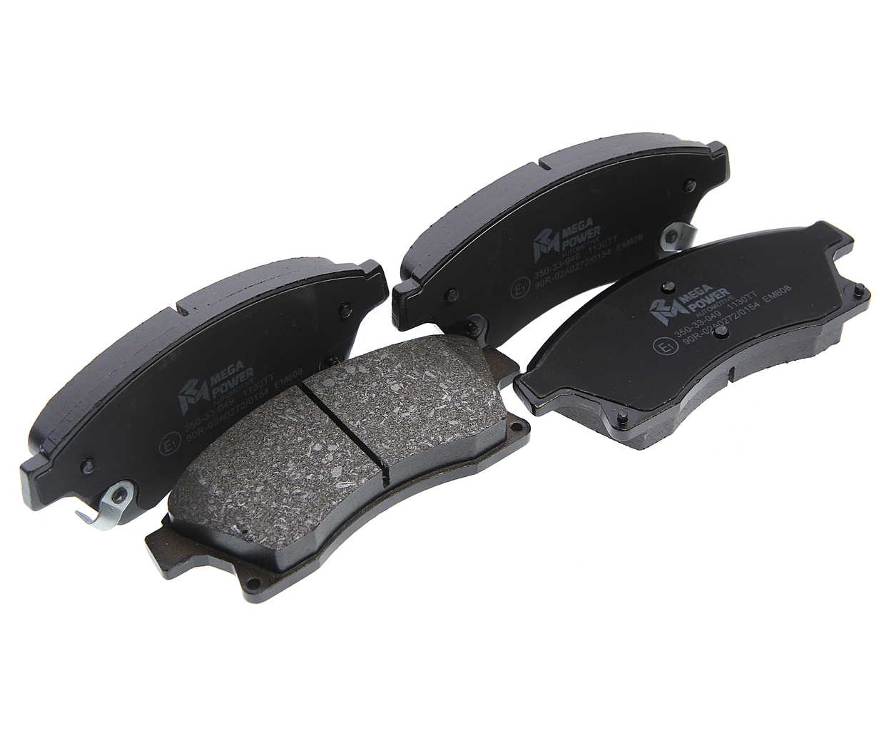 Колодки тормозные CHEVROLET Cruze (09-) OPEL Astra J передние (R15) (4шт.) MEGAPOWER