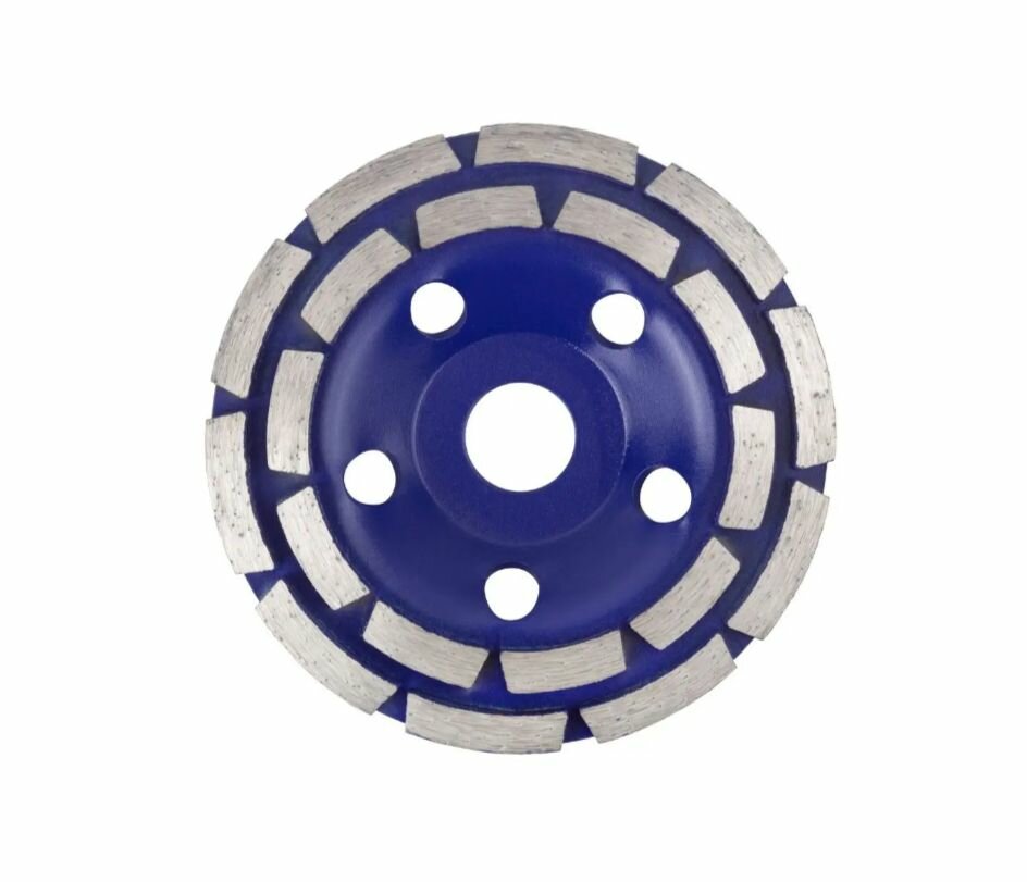 Диск алмазный шлифовальный, двойной сегмент CUTOP, 125 x 5.0 x 8.0 x 22.2 мм