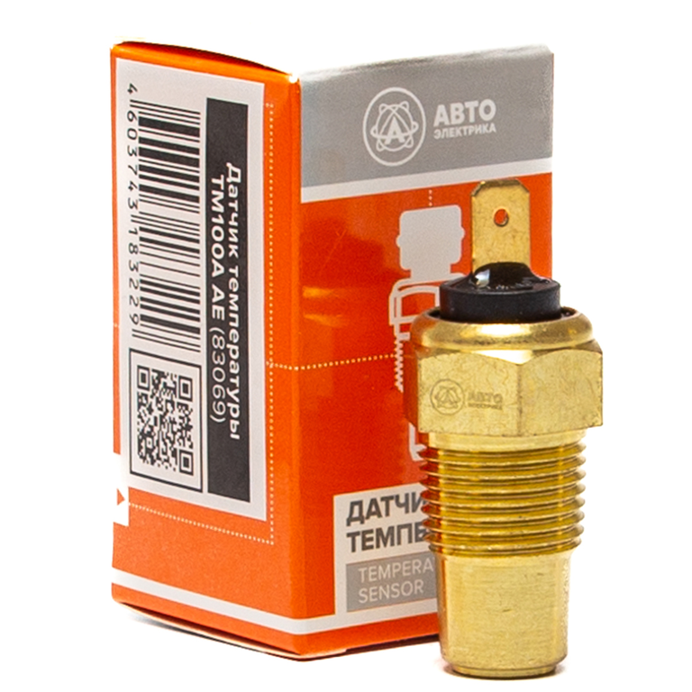 Датчик температуры КАМАЗ, ЗИЛ-4331, МАЗ, МКСМ-800 (клемма) охлаждающей жидкости AVTOELECTRICA