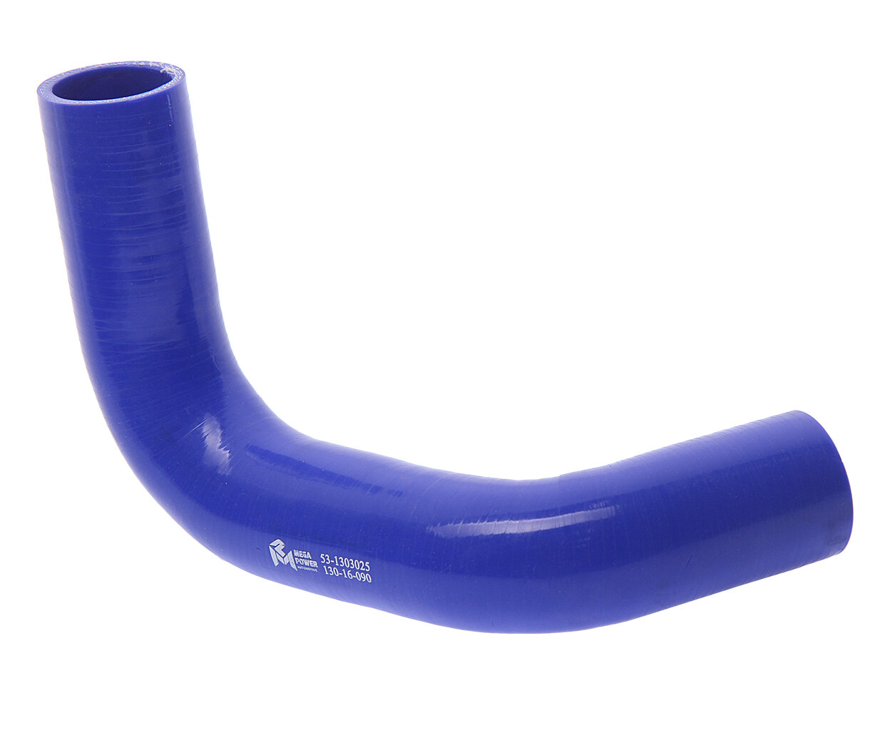 Патрубок ГАЗ-53 радиатора отводящий нижний силикон MEGAPOWER