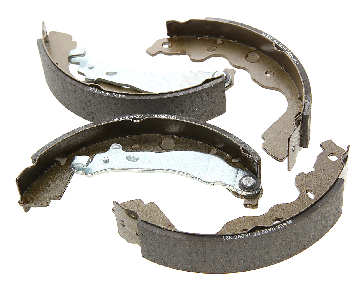 Колодки тормозные RENAULT Kangoo (09-), Logan (07-) задние барабанные (4шт.) SANGSIN