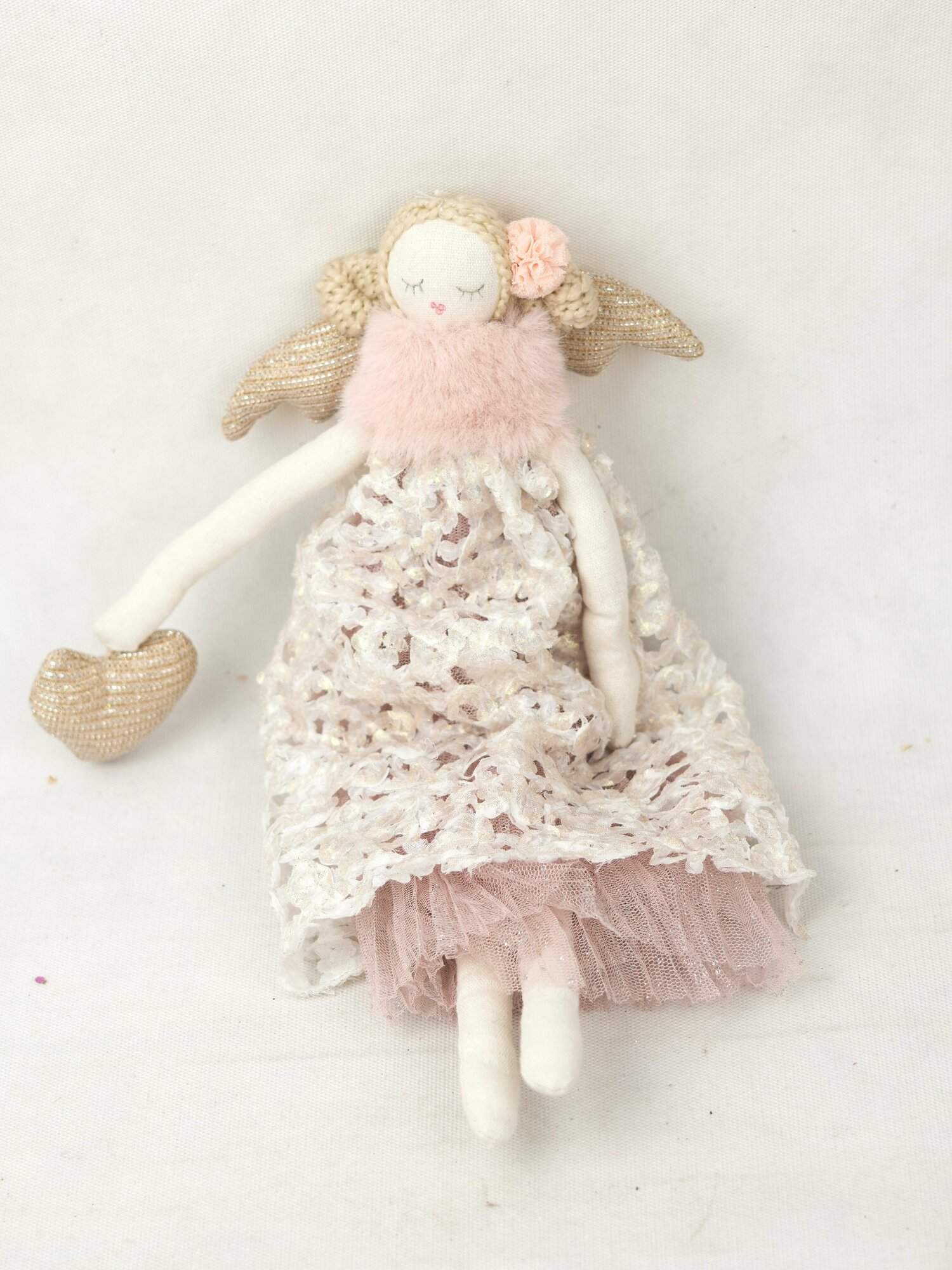 Подвесная фигурка Ангел с сердцем 20х6х41 см Country Artists