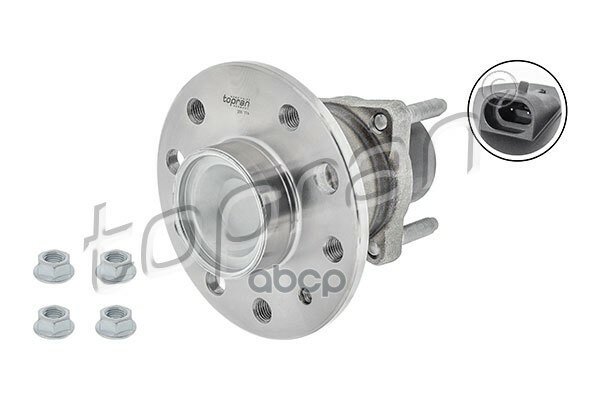 Ступица колеса комплект (новый артикул для заказа HP-205774001) topran арт. 205774755