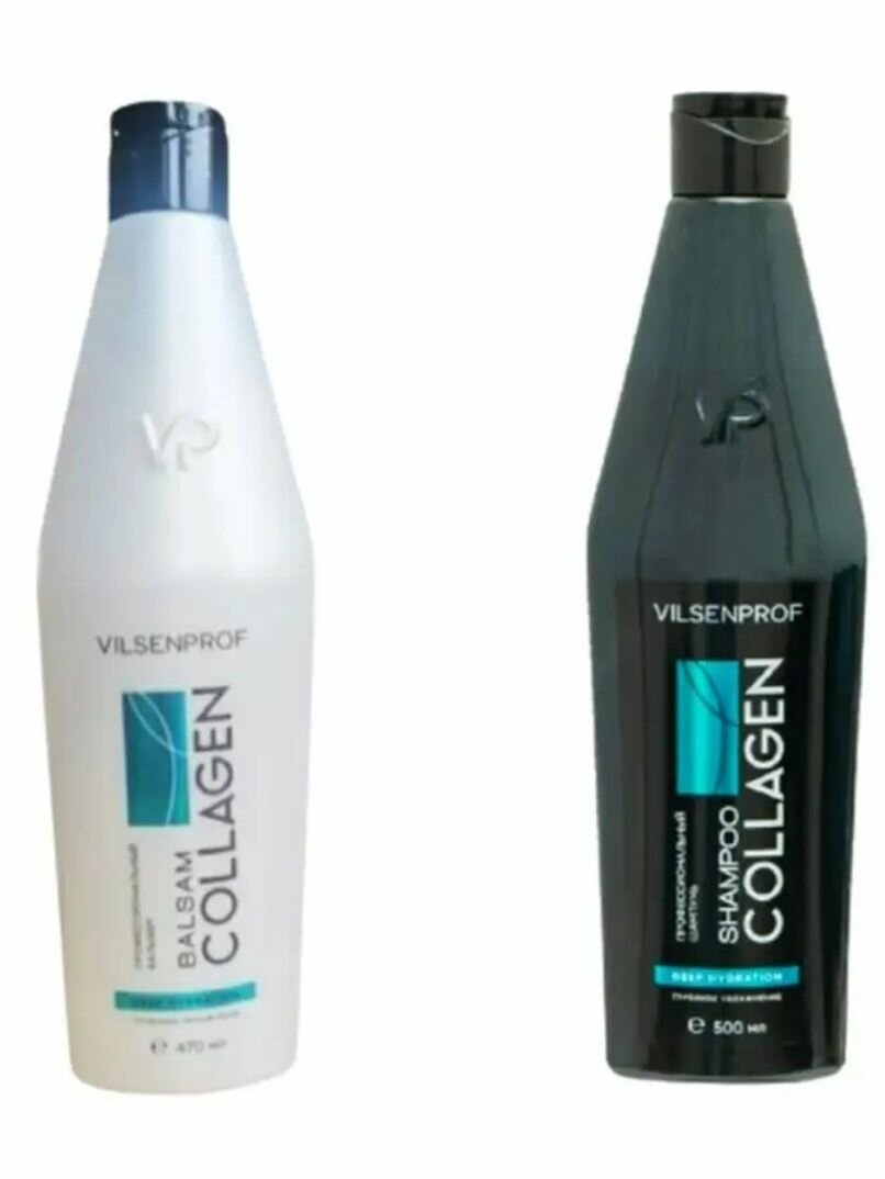 VILSENPROF Профессиональный шампунь, бальзам с коллагеном