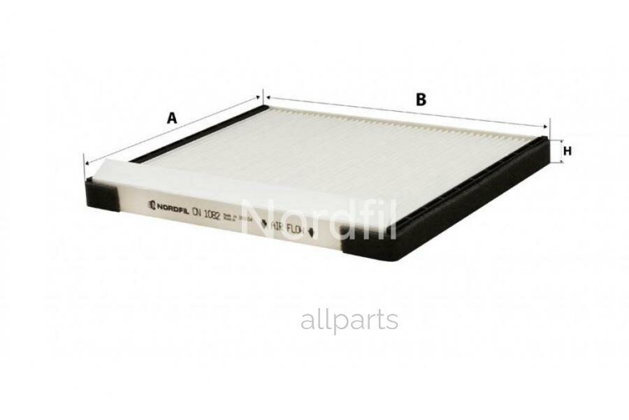 NORDFIL CN1082 Фильтр салона Hyundai Accent III