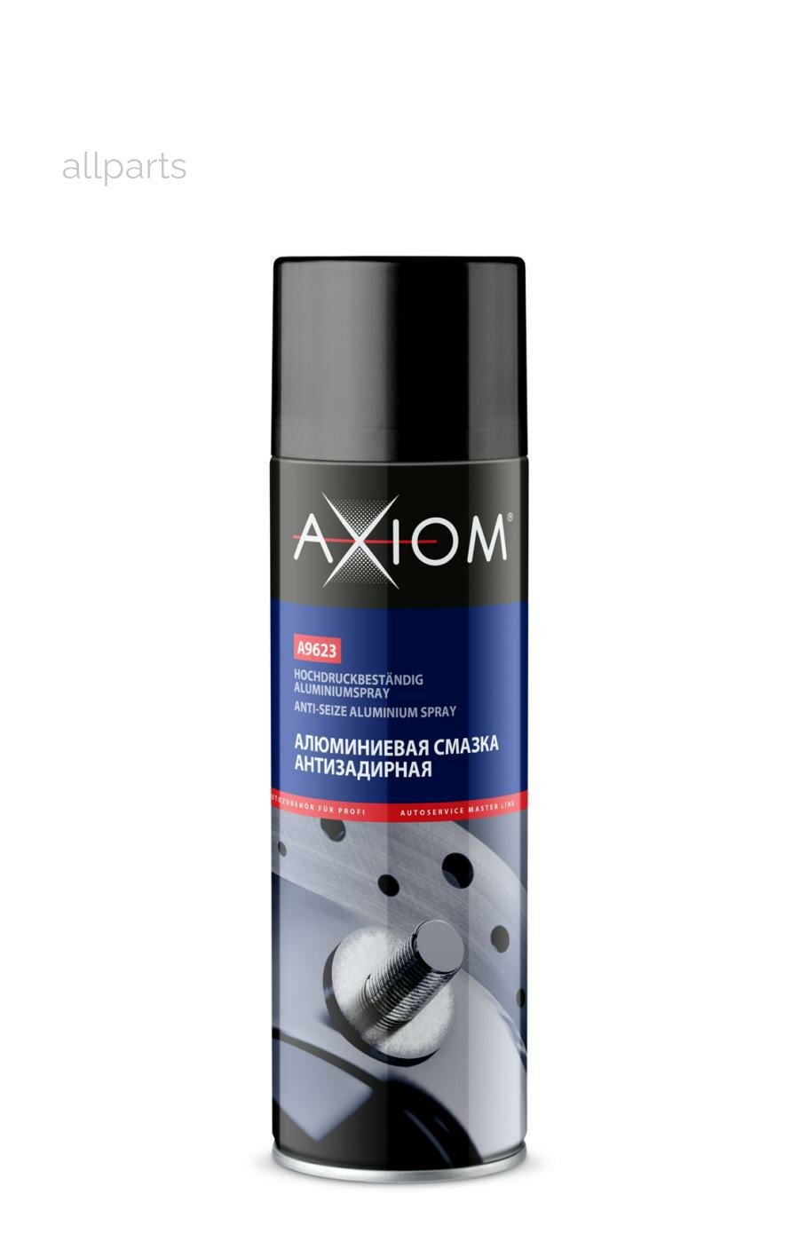 AXIOM A9623 Смазка алюминиевая антизадирная 650 мл спрей AXIOM A9623 AXIOM A9623