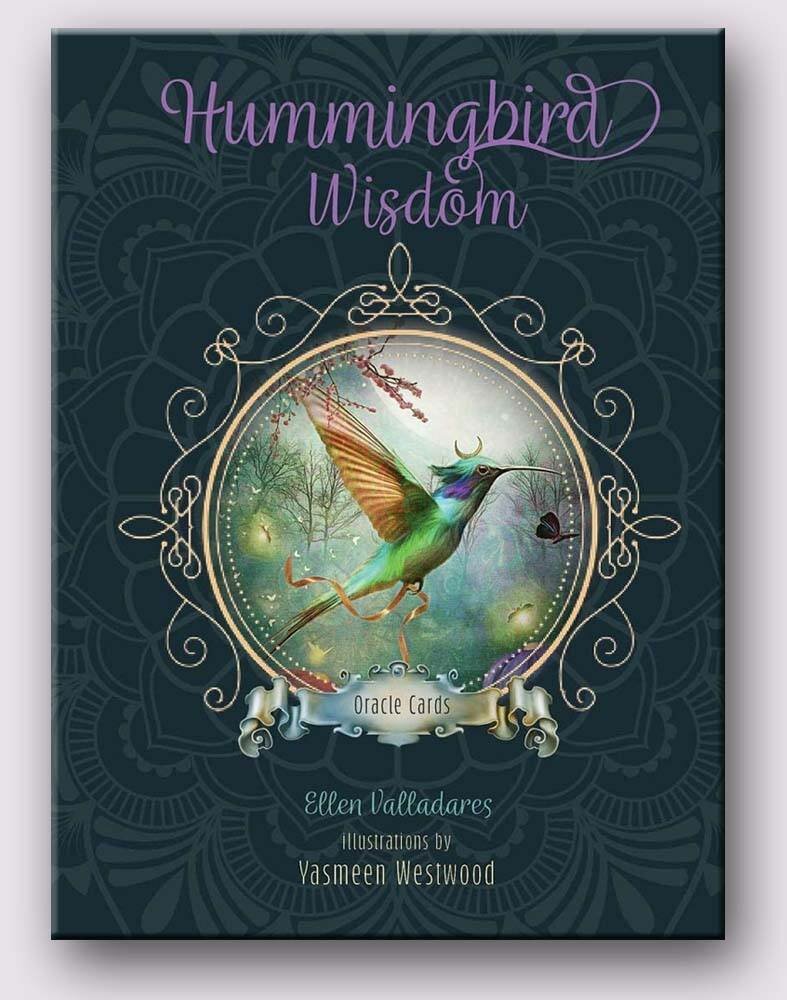 Карты Таро "Hummingbird Wisdom Oracle Cards" Red Feather / Оракул мудрости колибри