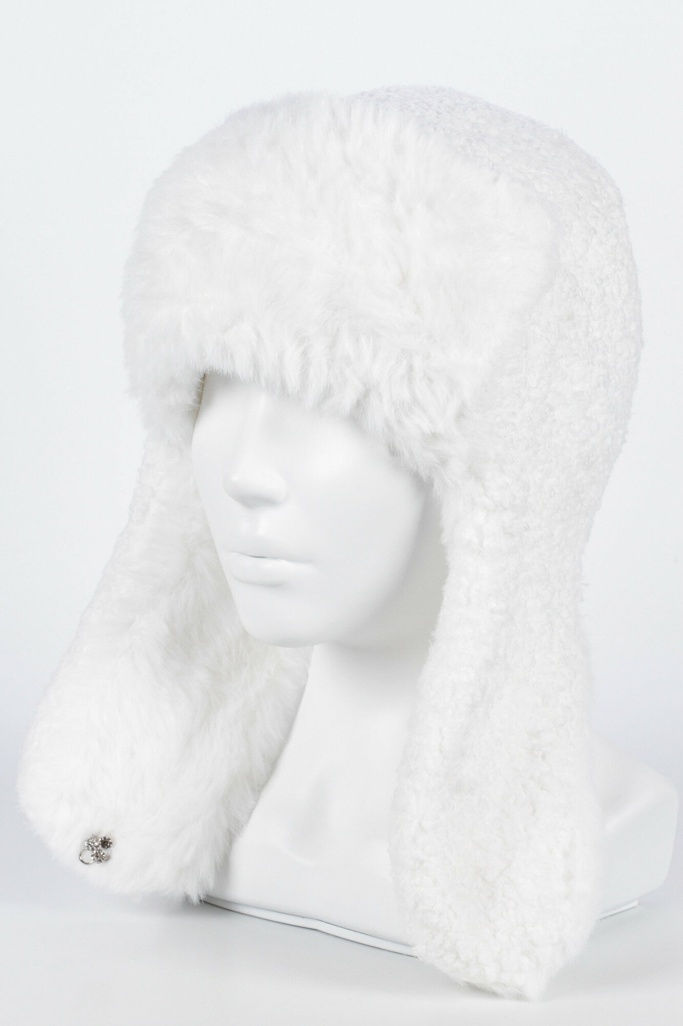 Шапка-ушанка для женщин