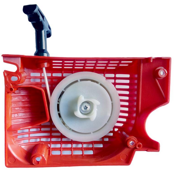 Стартер ручной для бензопилы 45-52, 4 зацепа на шкив