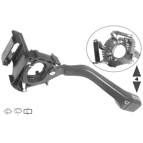 ERA 440437 (0916033 / 357953519 / 35795351901C) переключатель подрулевой seat: Toledo (Толедо) I (1l) 1.6 I / 1.8 16v / 1.8