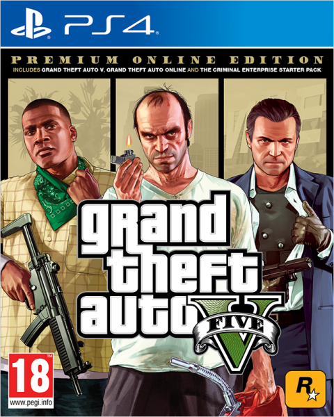 Grand Theft Auto V Premium Edition [PS4, русские субтитры]