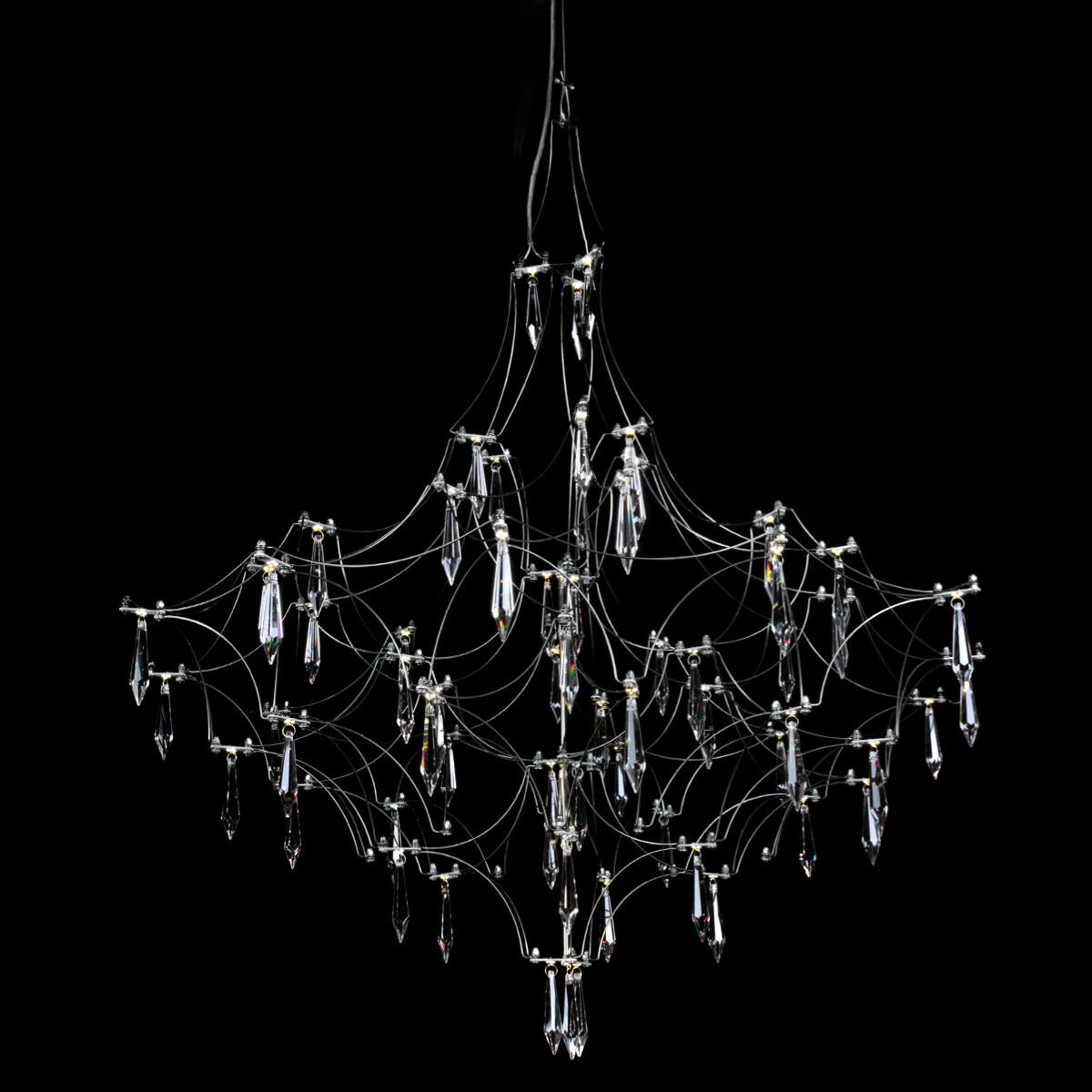 Подвесная люстра Loft it Mira 10259/800 Silver Asfour