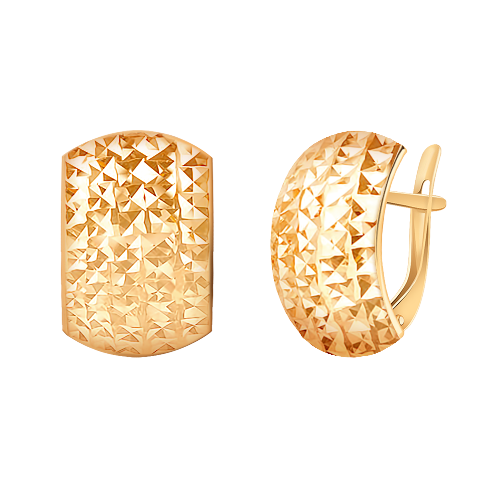 Серьги, золото, 585 проба