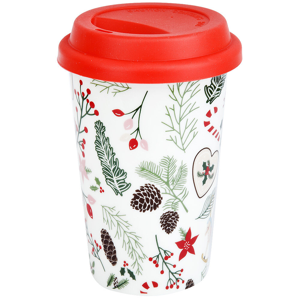 Стакан с силиконовой крышкой "Edinburgh" 390мл