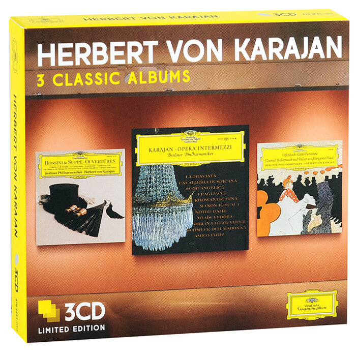 DG3: Opera Intermezzi, Offenbach, von Supp (3 CD)