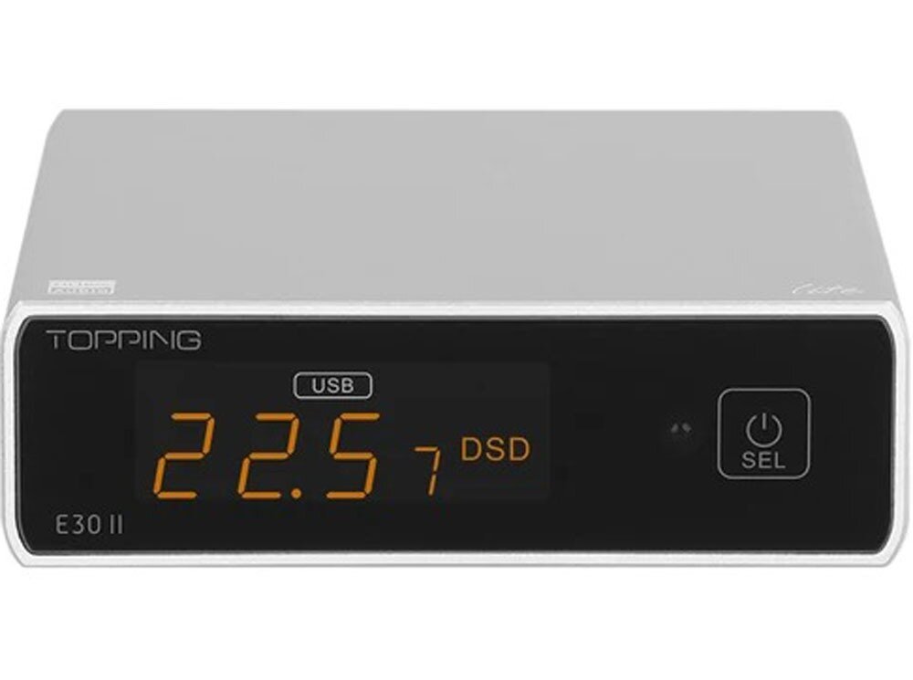 Topping E30 II LITE (серебристый), Цифро-аналоговый-преобразователь