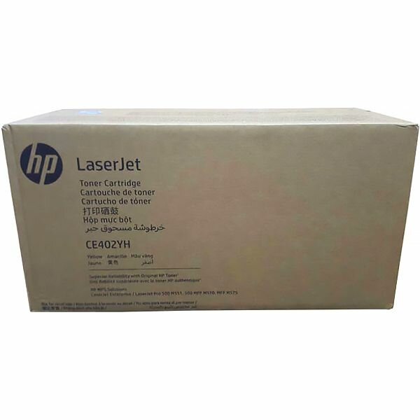 Картридж для лазерного принтера HP 507Y Yellow (CE402YH)