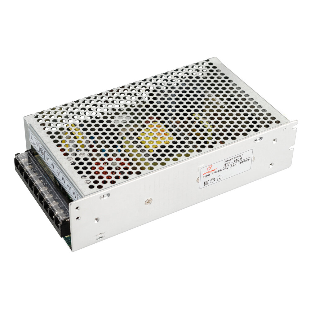 Источник напряжения Arlight Блок питания HTS-250M-24 (24V, 10.5A, 250W)