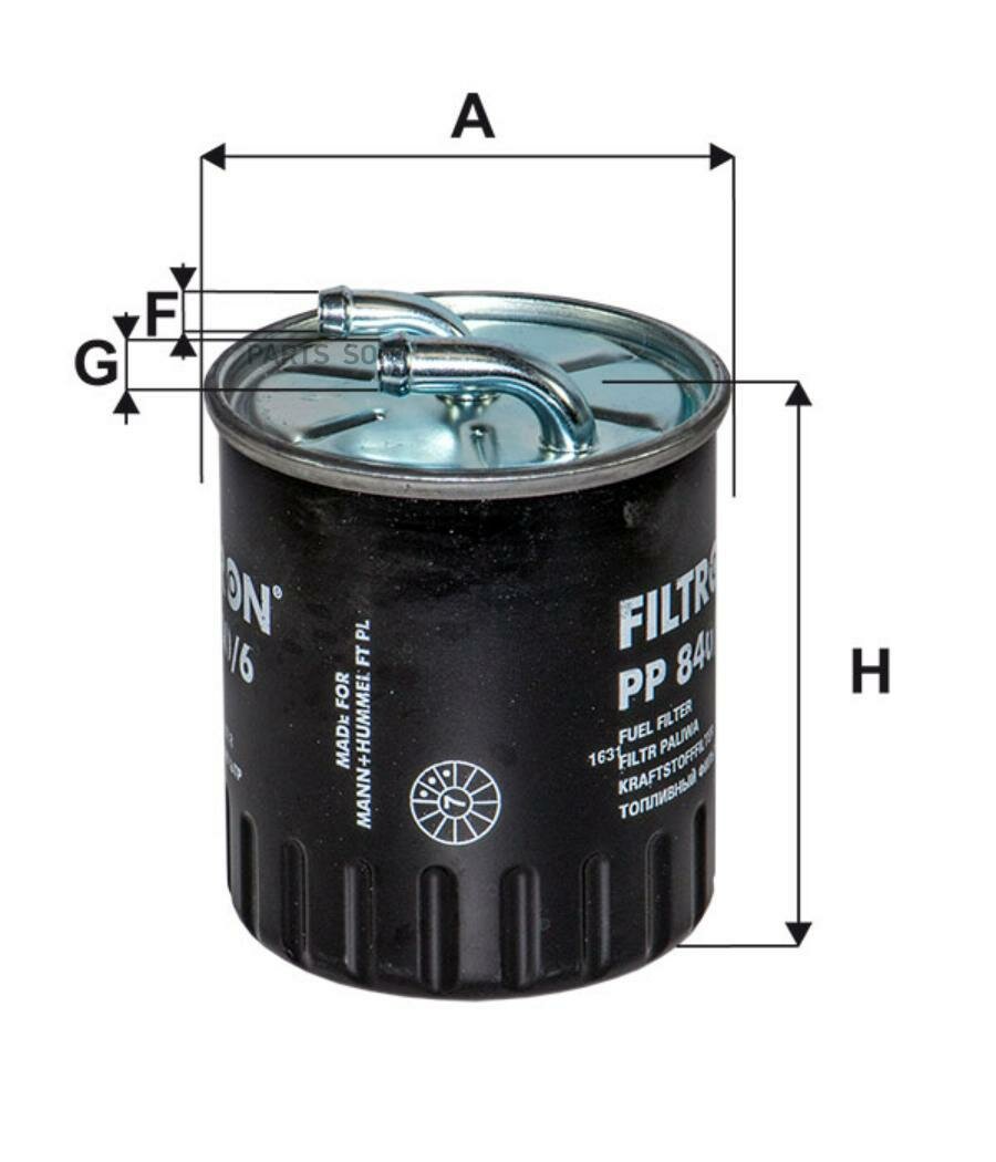 FILTRON PP840/6 Фильтр топливный