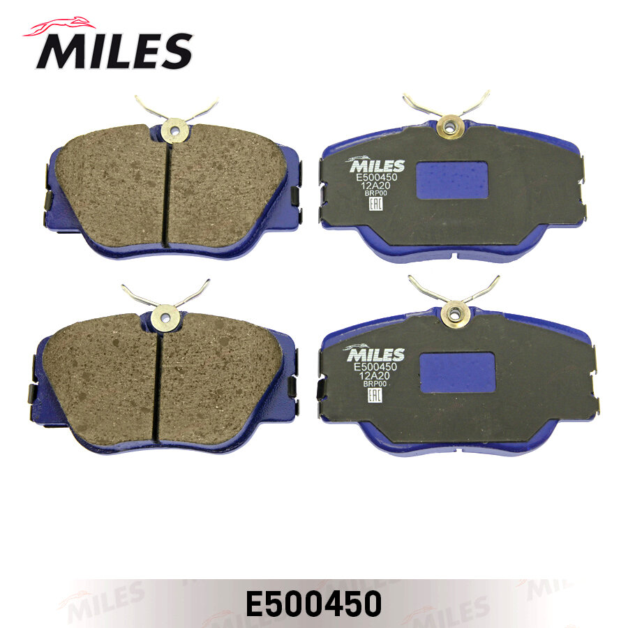 Miles Колодки тормозные MERCEDES BENZ W201/W124 без датчика передние